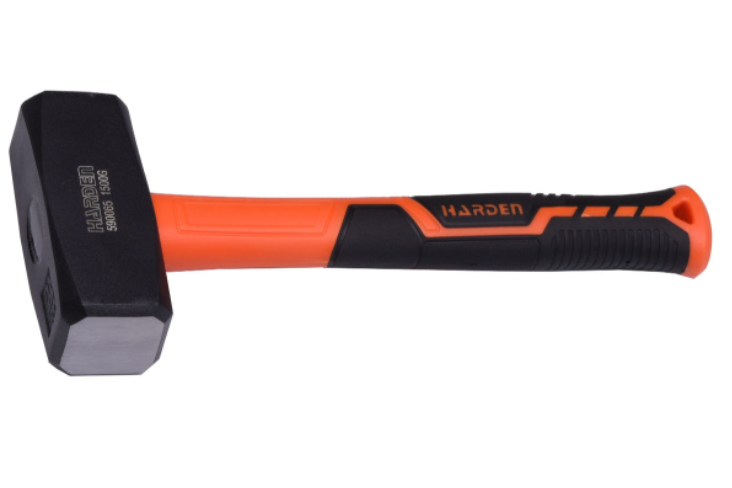 HARDEN 590065, heavy duty sledge stoning club hammer fiberglass handle ...