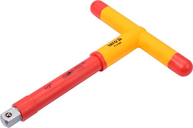 Yato professional VDE T handle socket adaptor insulated up to 1000 V 1/ ...