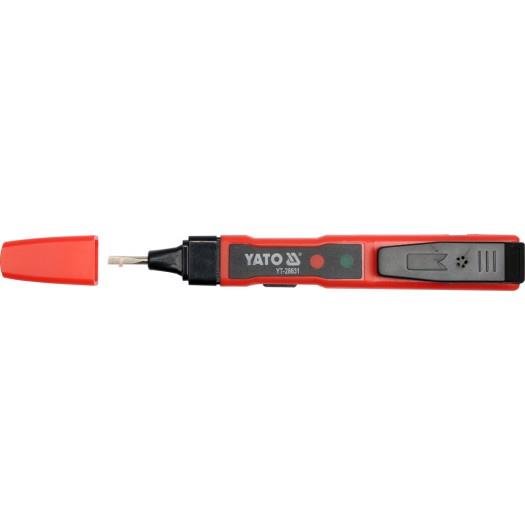 YATO YT-28631, digital voltage tester, inductive & contact testing - Gobest